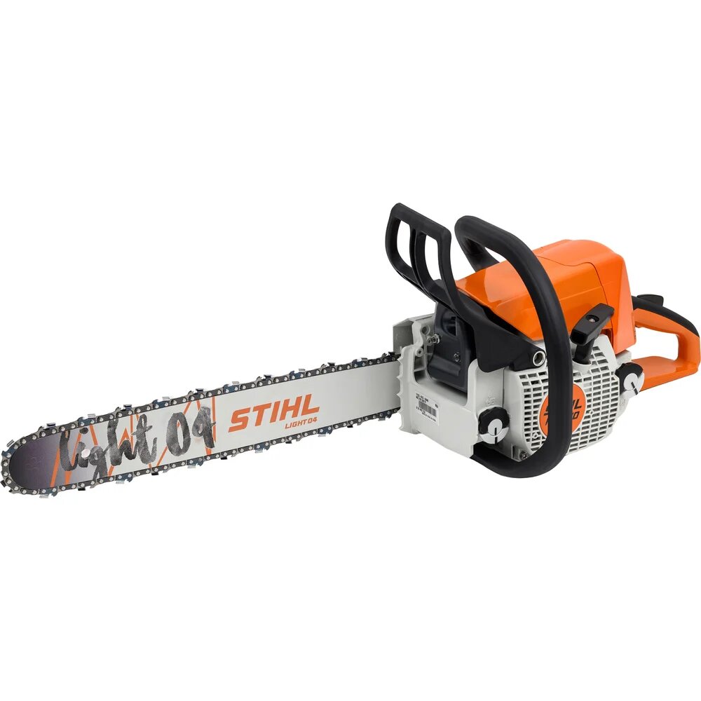 Бензопила STIHL MS 210 шина R 45 см, цепь 63 PM3 1123-200-0750P, для заготовки дров валки небольших деревьев, деревянный