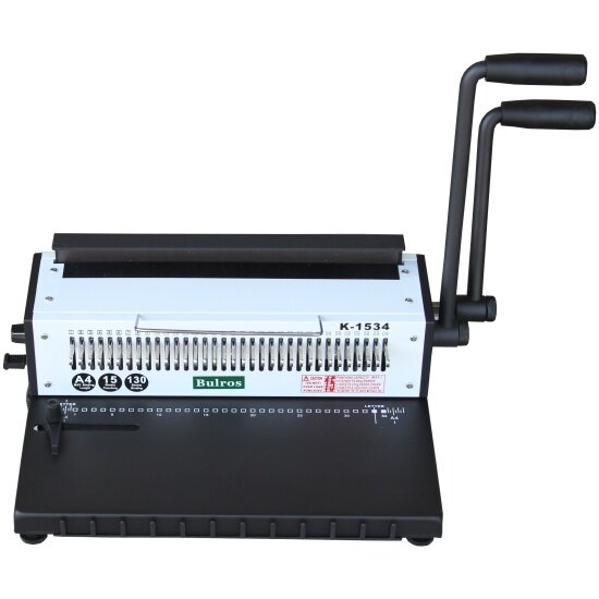 Брошюровщик Bulros K-1534 на металлическую пружину