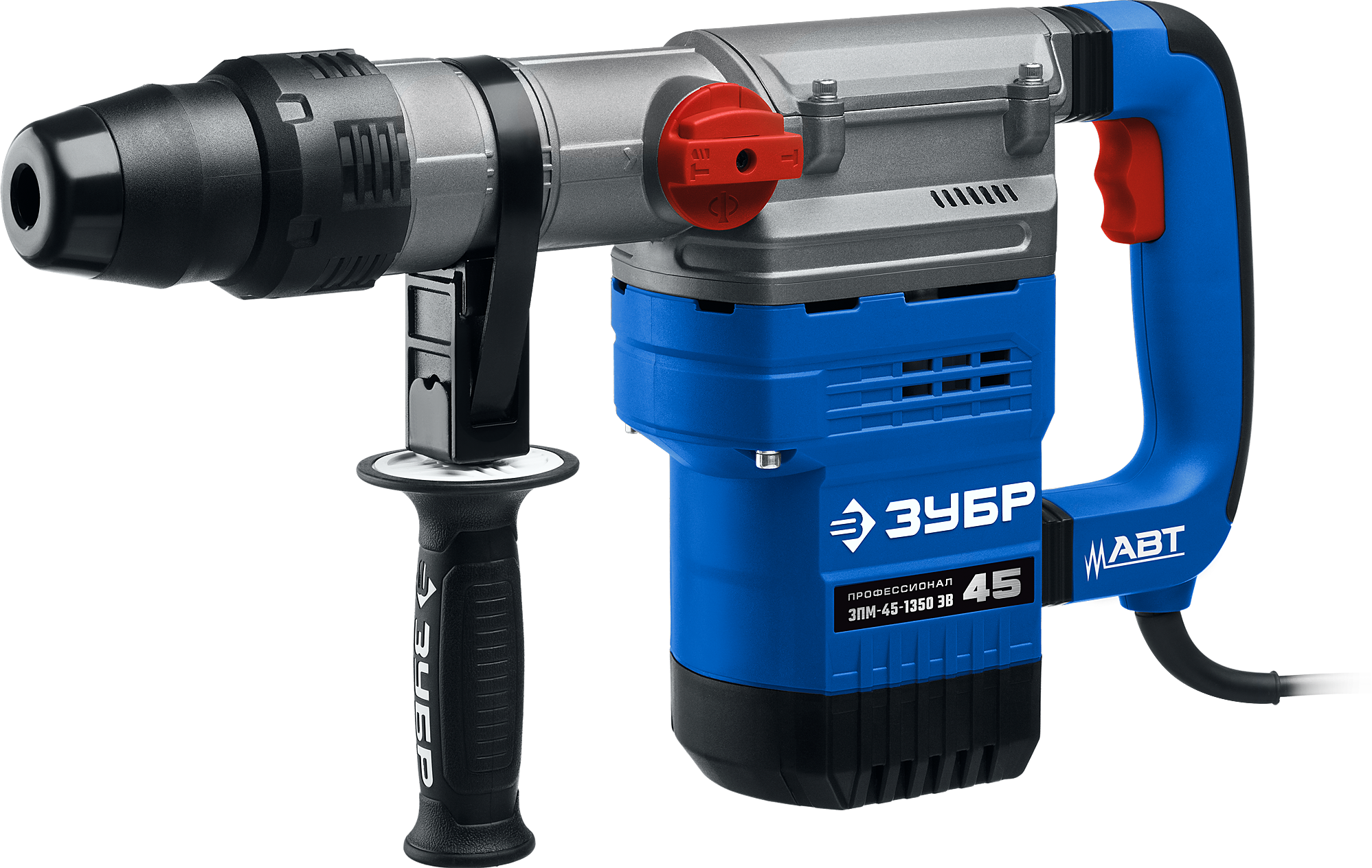 Перфоратор ЗУБР Профессионал SDS Max 1350 Вт, 45 мм ЗПМ-45-1350 ЭВ