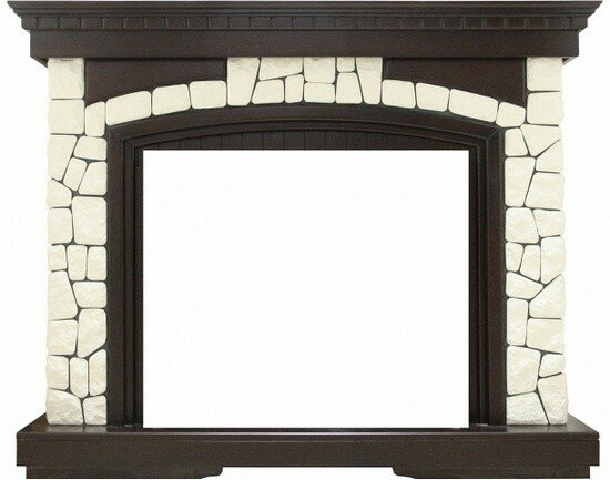 Портал Royal Flame Glasgow темный дуб