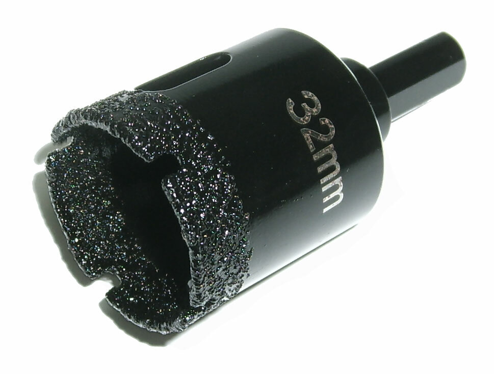 Коронка алмазная по керамограниту 32мм PROFI 31132