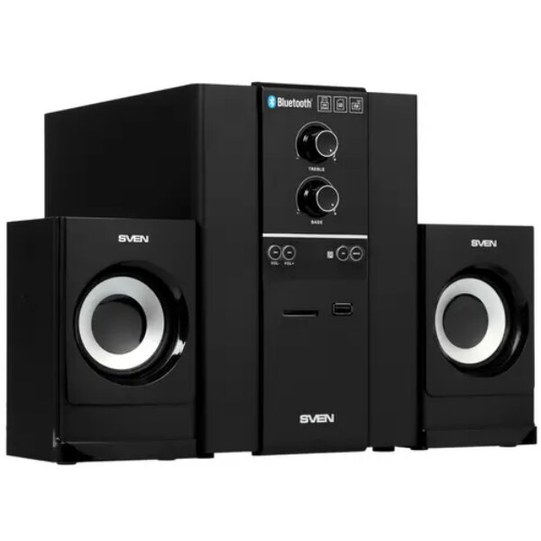 Акустическая система SVEN MS-1821 2.1 черный 40Вт BT