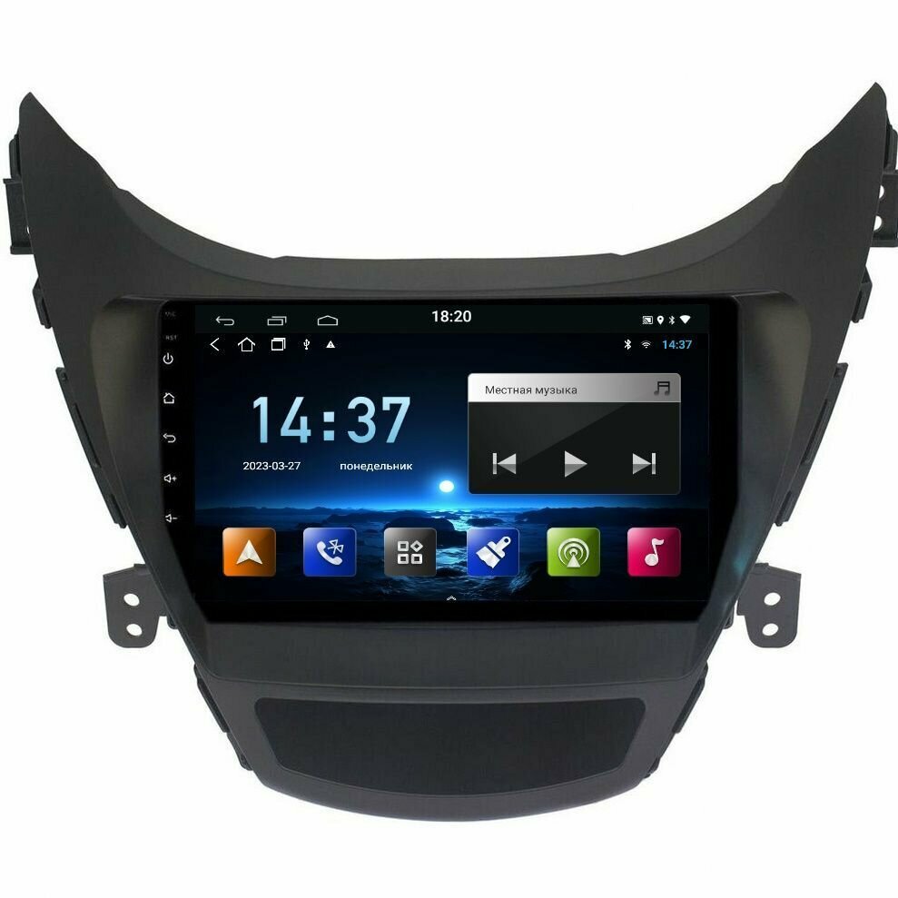 Магнитола Epic 9270 для Hyundai Elantra 5 (MD) 2011-2014 - Android 12 - IPS экран - DSP