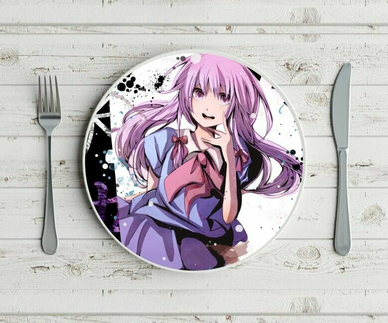 Тарелка The Future Diary, Дневник будущего №10