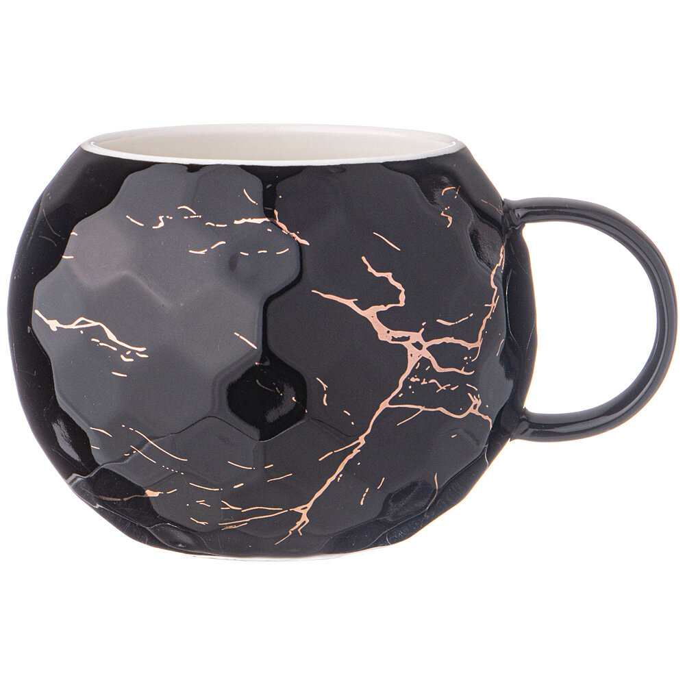 Кружка lefard breaktime 400мл, черная KSG-90-1086