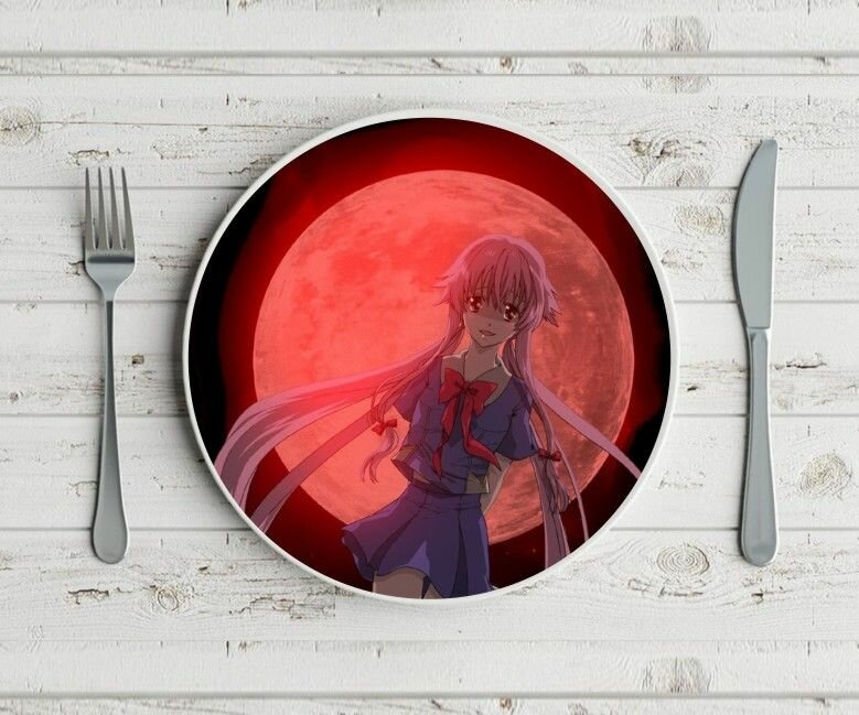 Тарелка The Future Diary, Дневник будущего №4