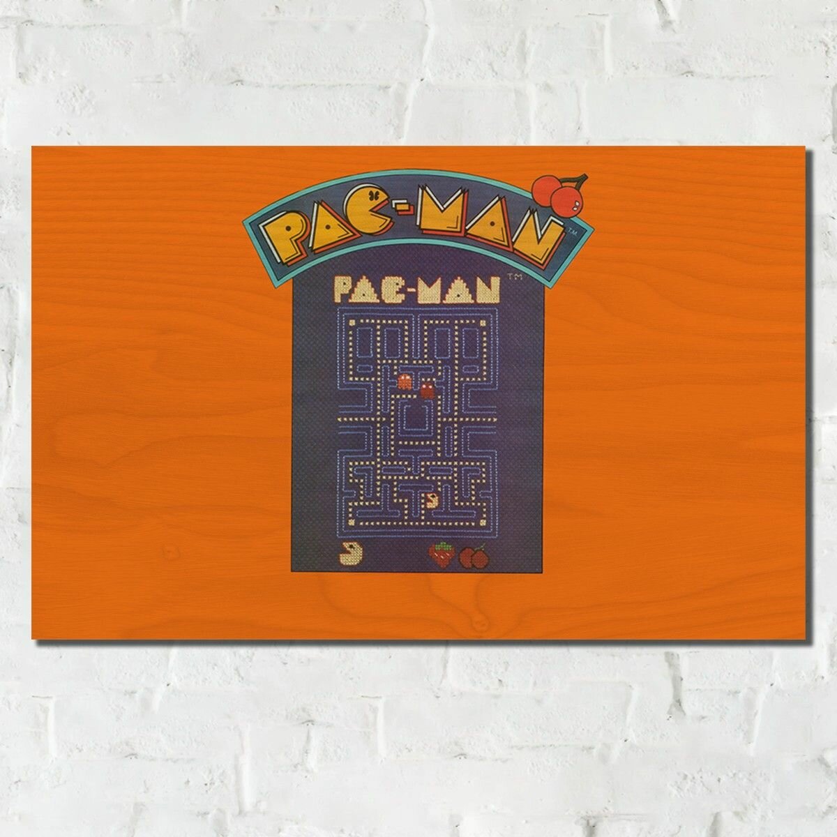 Картина интерьерная на дереве Пакмен Pac Man Championship 2 - 15149