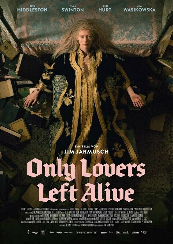 Плакат, постер Выживут только любовники (Only Lovers Left Alive), Джим Джармуш на бумаге, размер 42х60см
