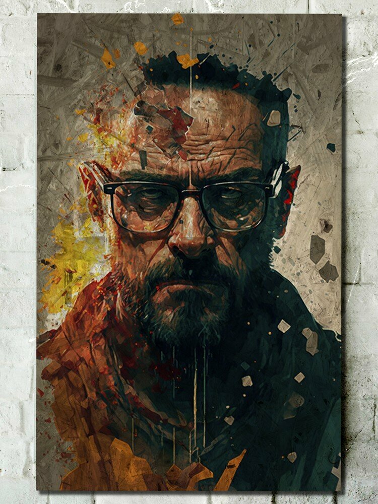 Картина интерьерная на рельефной доске ОСП Во все тяжкие - 17056