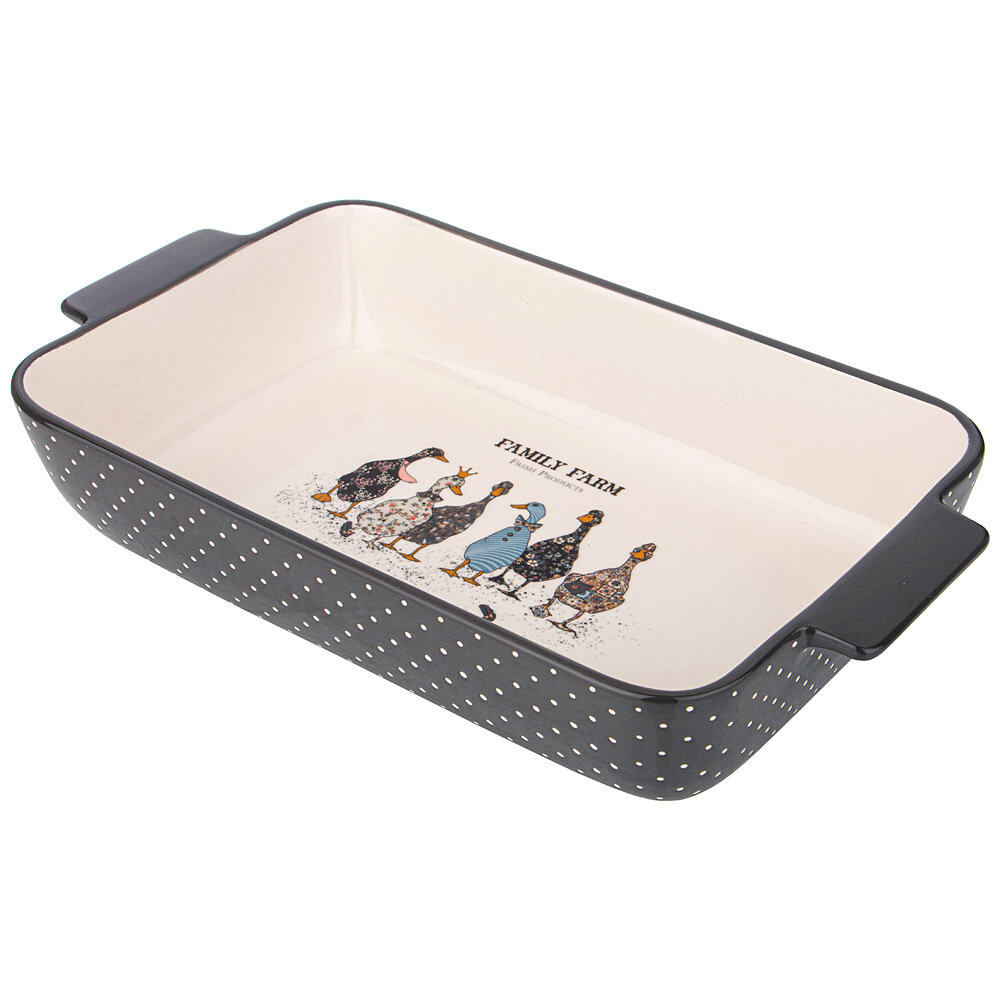 Блюдо для запекания agness family farm прямоуг 3,6 л 39*22,5*7,5 см KSG-536-277