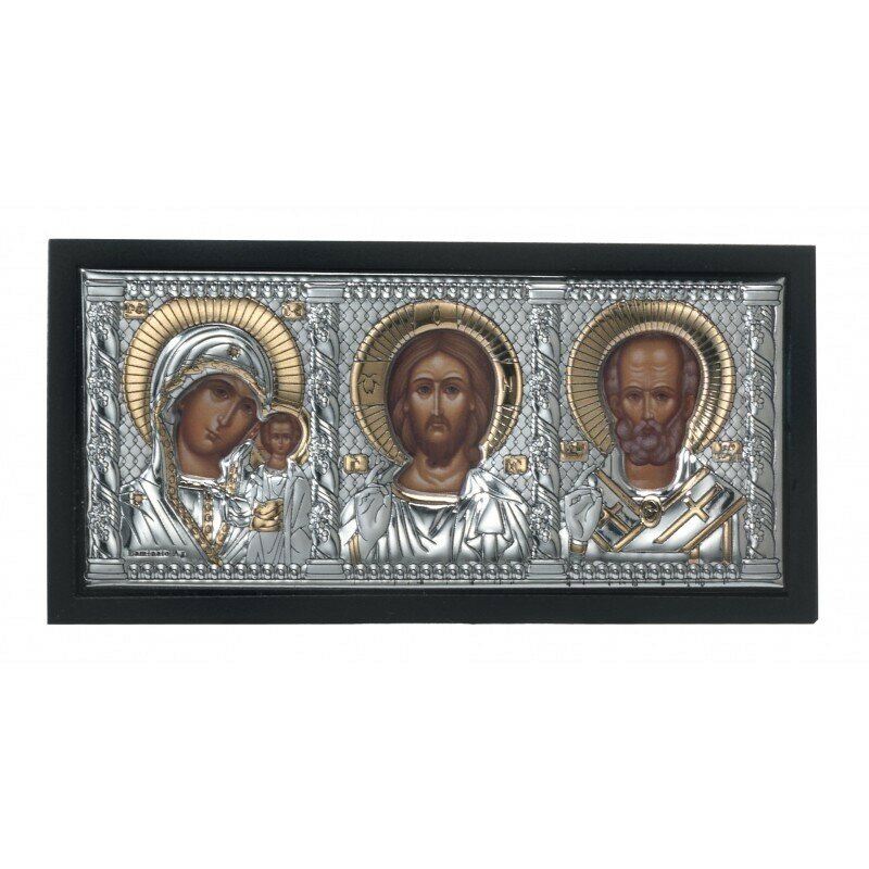 Триптих "Казанская, Иисус, Николай Угодник", 85400/1
