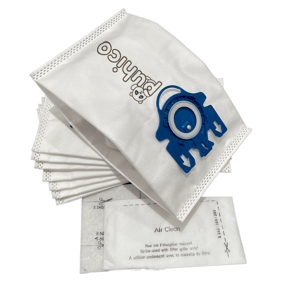 Пылесборники синтетические тип GN, 3D для пылесоса Miele , 8 шт. и 2 фильтра