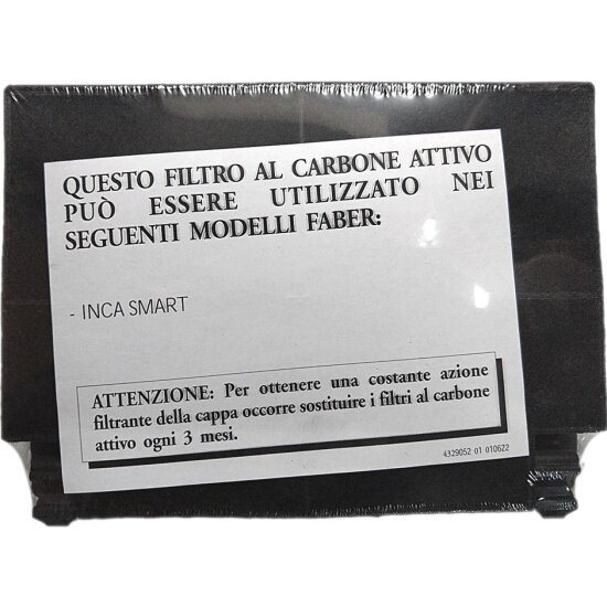 Комплект угольных фильтров Faber для вытяжек 112.0157.242