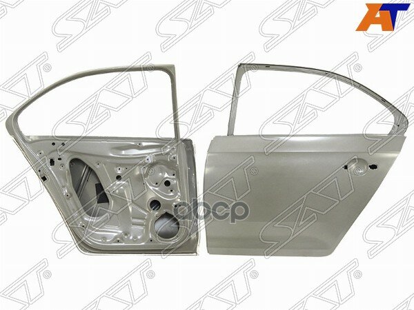 Дверь задняя Skoda Rapid 12-20 / Volkswagen Polo 20-22 (Слева) Sat арт. ST-SDR1-041-2