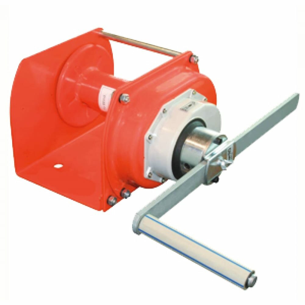 Ручная барабанная лебедка TOR ЛТ-2 (JHW) г/п 2,0 т, длина троса 40 м 11321