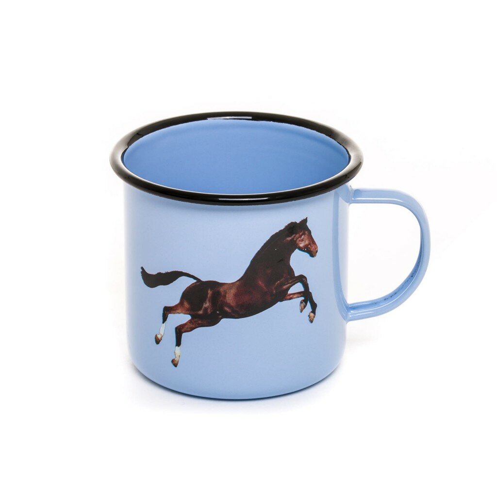 Кружка Seletti Toiletpaper Enamel Horse 16855