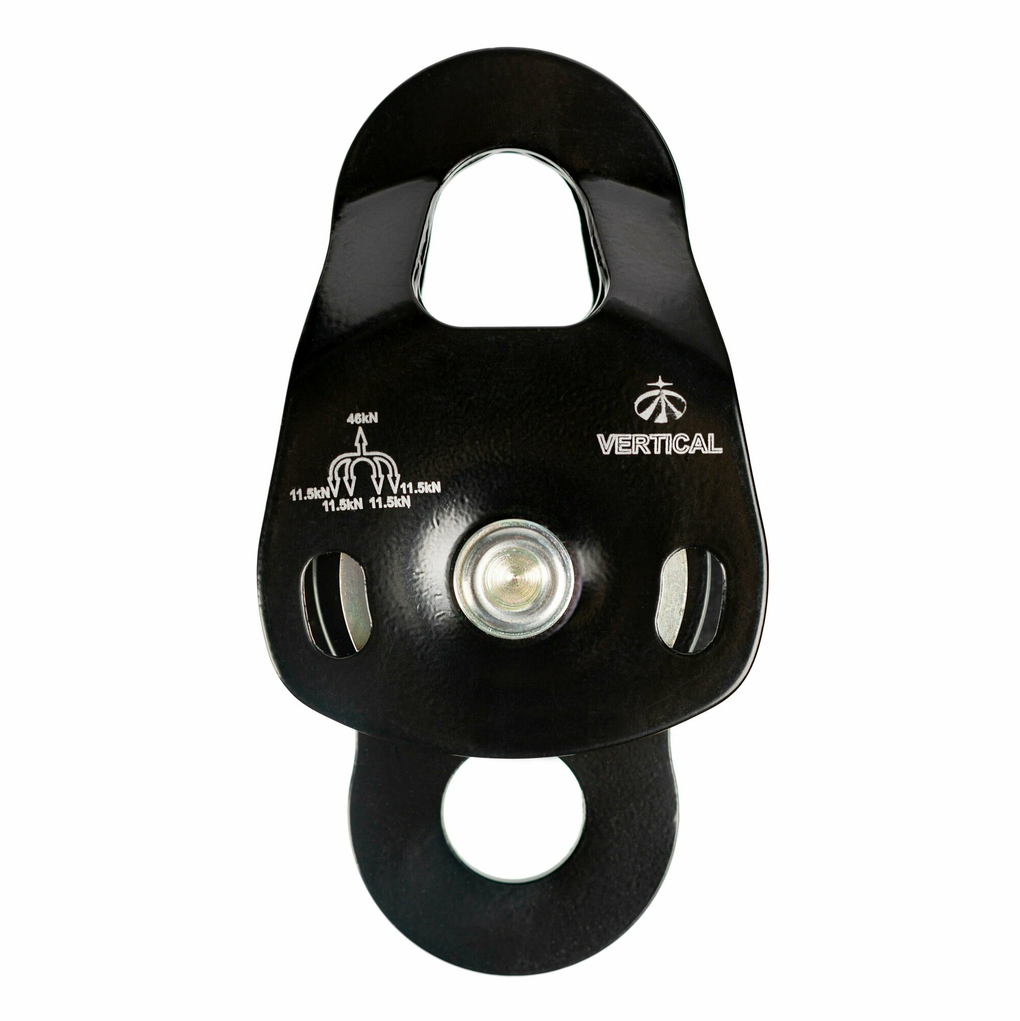 Vertical Блок-ролик двойной силовой большой с подшипником стальной 46 кН