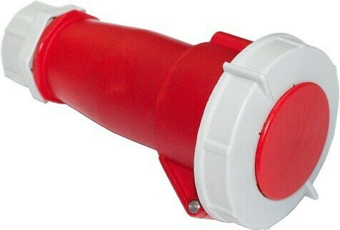 Розетка силовая 32А 380В 3P+N+E BYLECTRICA, цвет красный (РПП32-905)