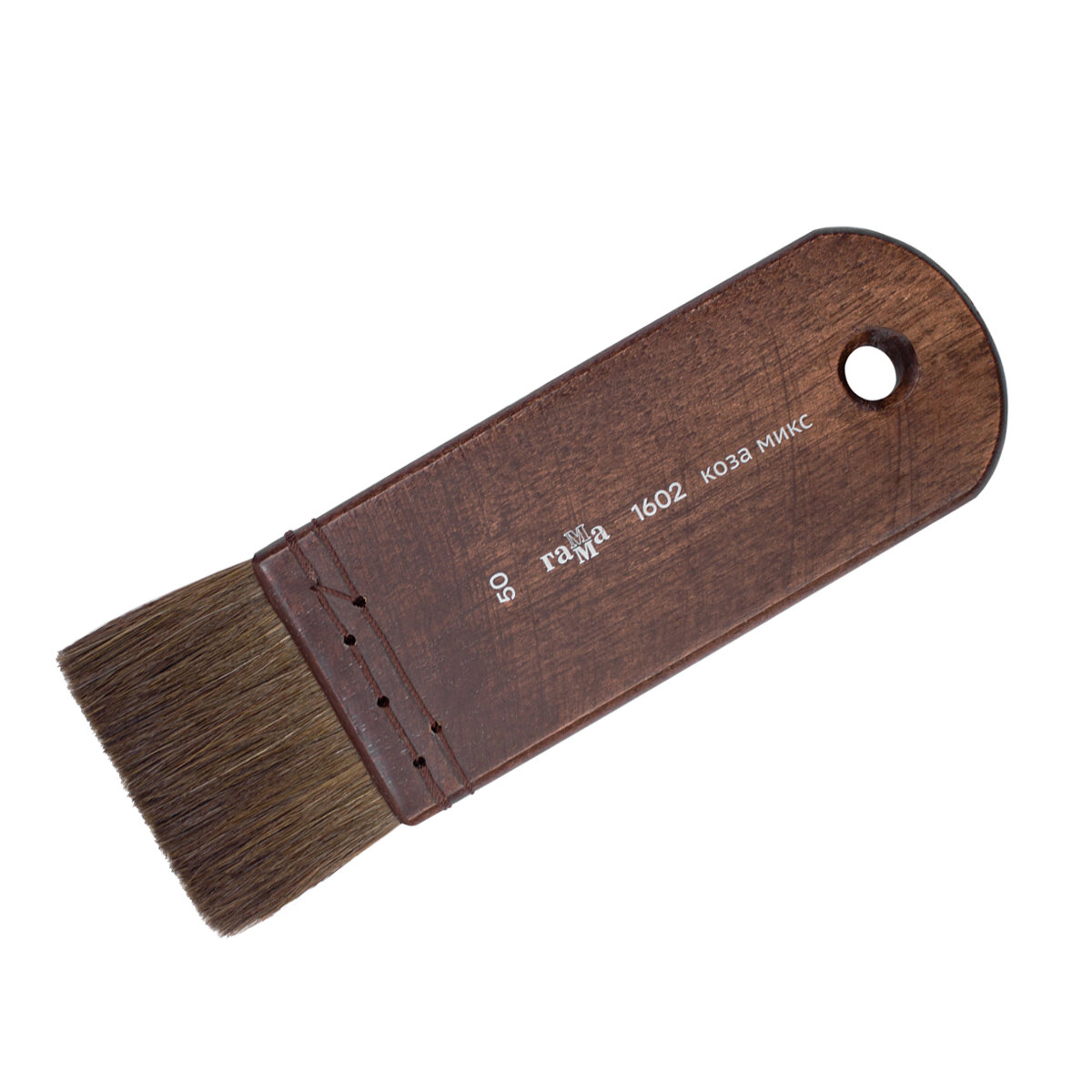 Кисть коза mix флейц хейк №50 ручка короткая