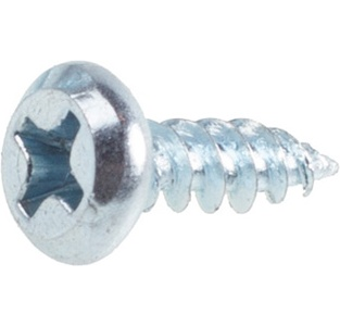 Саморез 5.5х45 мм полусферическая головка, острый, нерж. сталь А2, DIN 7981 200 шт в карт. уп. 7981255-45 STARFIX