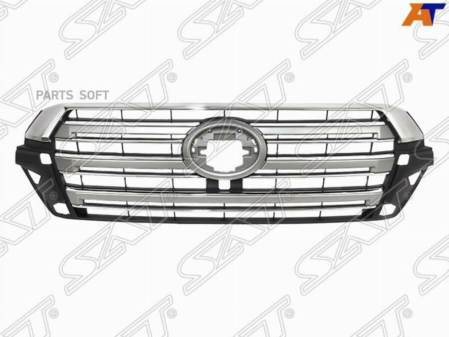 Решетка радиатора Toyota Land Cruiser (J200) 15-21 (Комплектация под камеру/ EXECUTIVE BLACK) SAT ST-TY92-093-D0 | цена за 1 шт
