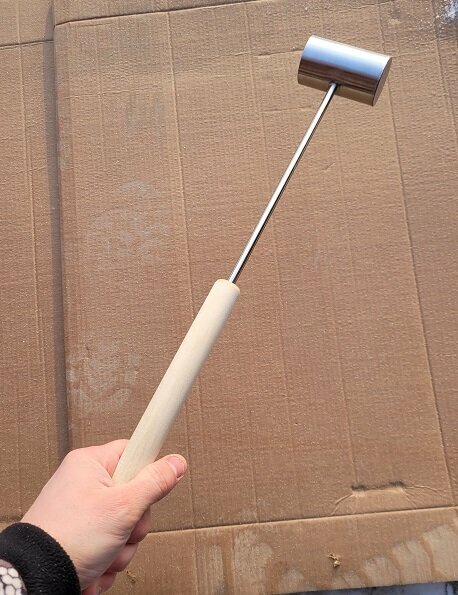 Супер черпак нержавейка 150 мл 55 см для бани и сауны