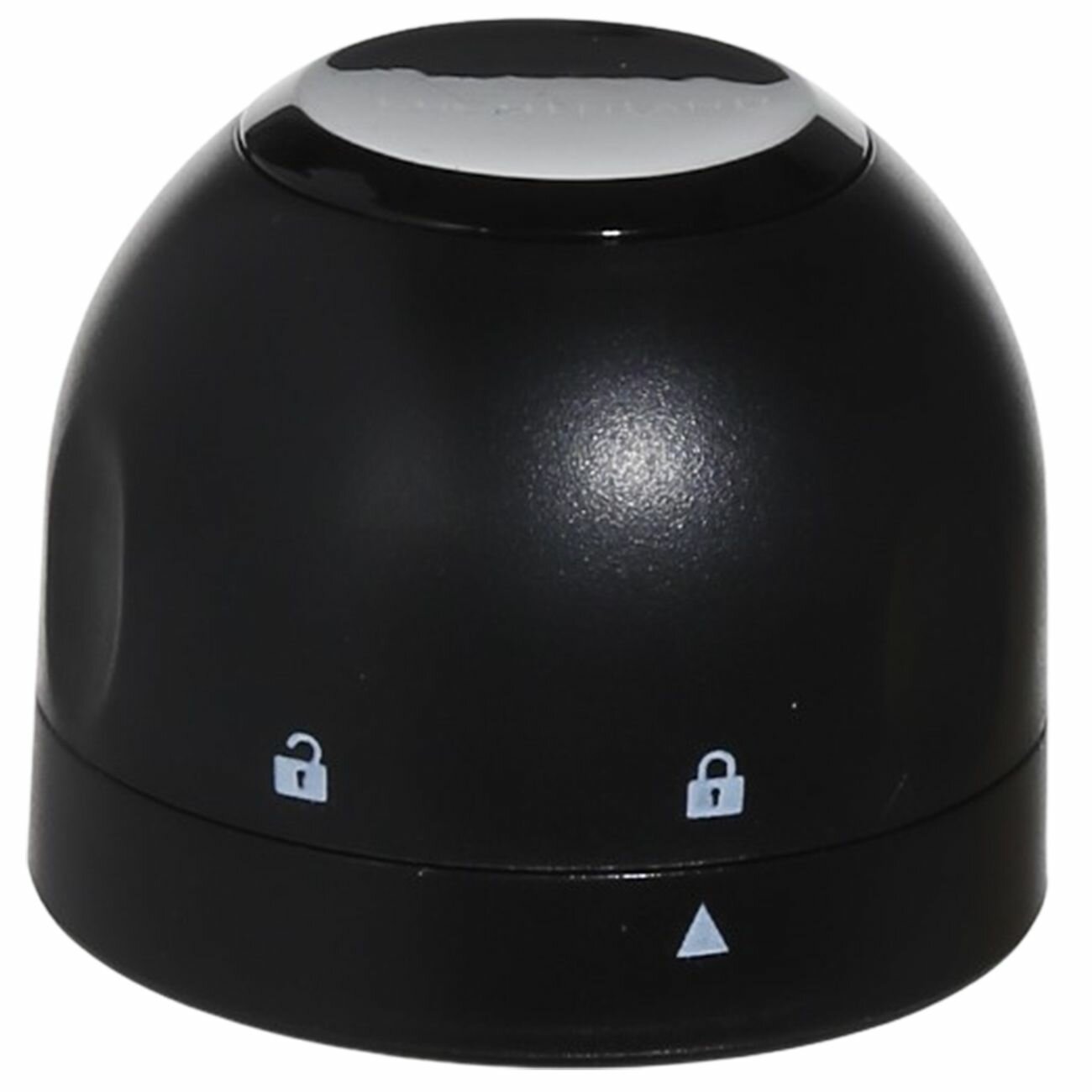 Пробка для бутылки шампанского, 4 см, с запорным механизмом, пластик, черная, Купол, Bar, Kuchenland