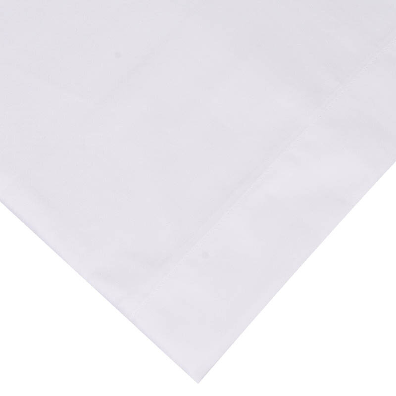 Простыня евро Lameirinho 240x290см, цвет белый, 100% хлопок, фланель