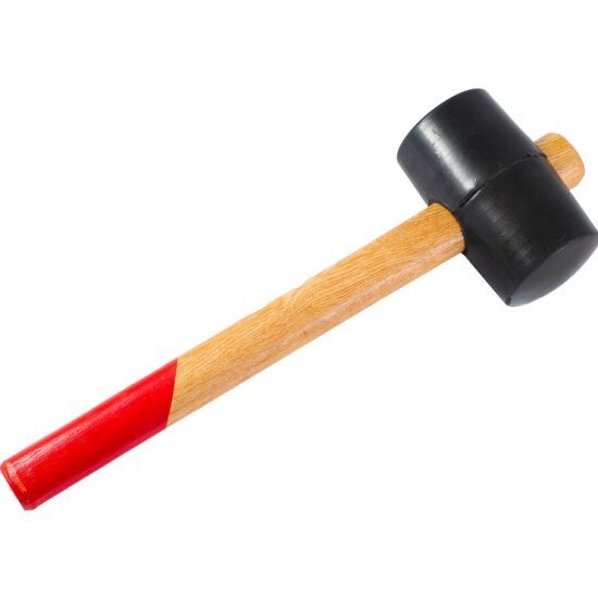 Ремоколор Киянка резиновая, деревянная рукоятка, 230г, (шт.)
