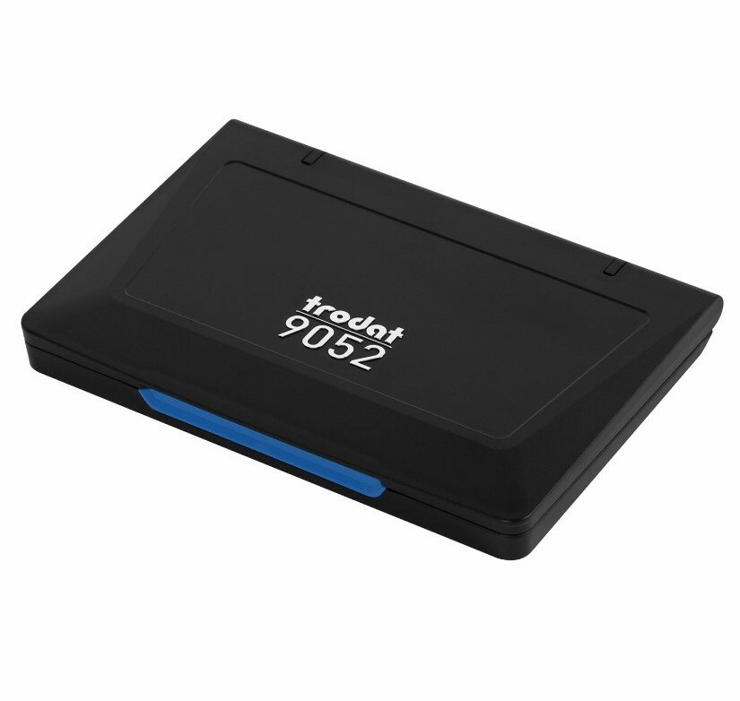 Штемпельная подушка TRODAT, 110x70 мм, синяя, 9052c, 220731