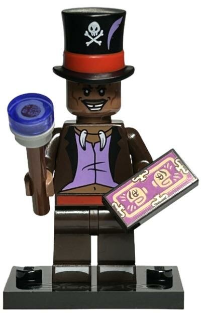Минифигурка Lego coldis100-6 Dr. Facilier, Disney 100 (Complete Set with Stand and Accessories)