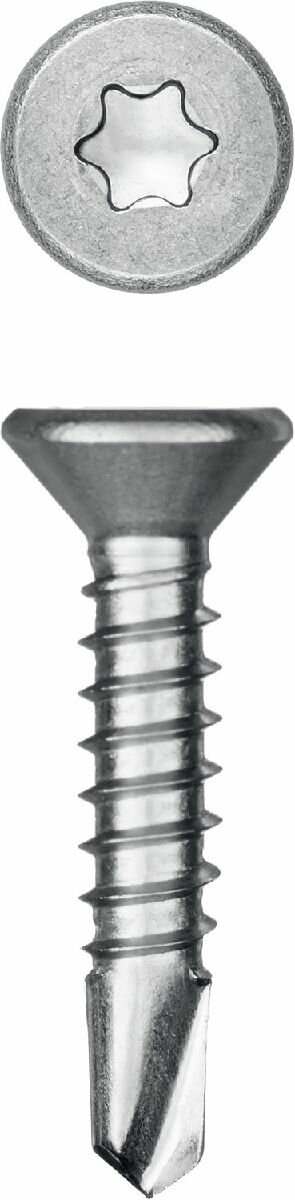 Нержавеющие саморезы DS-C с потайной головкой, 19 х 4.2 мм, 450 шт, KRAFTOOL (300932-42-019)