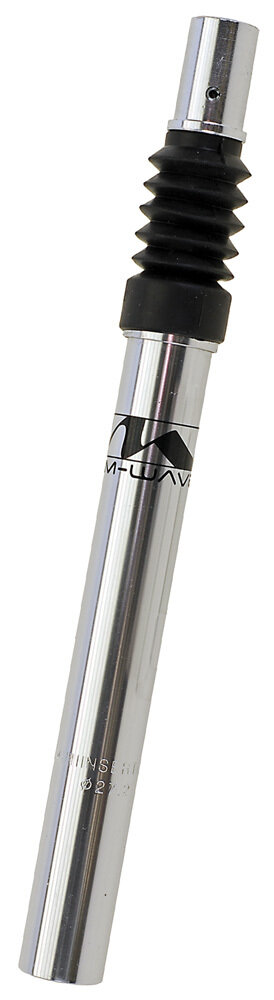 Подседельный штырь M-WAVE 25,4х300мм дроппер, ход амортизатора 40мм, серебристый