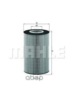 Фильтр масляный шт. Mahle/Knecht арт. OX 426D