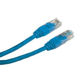 Патч-корд интернет кабель Gembird Комм шнур, UTP, кат 5e, 2м с RJ45 (синий) U/ UTP cat.5e 2 м Синий