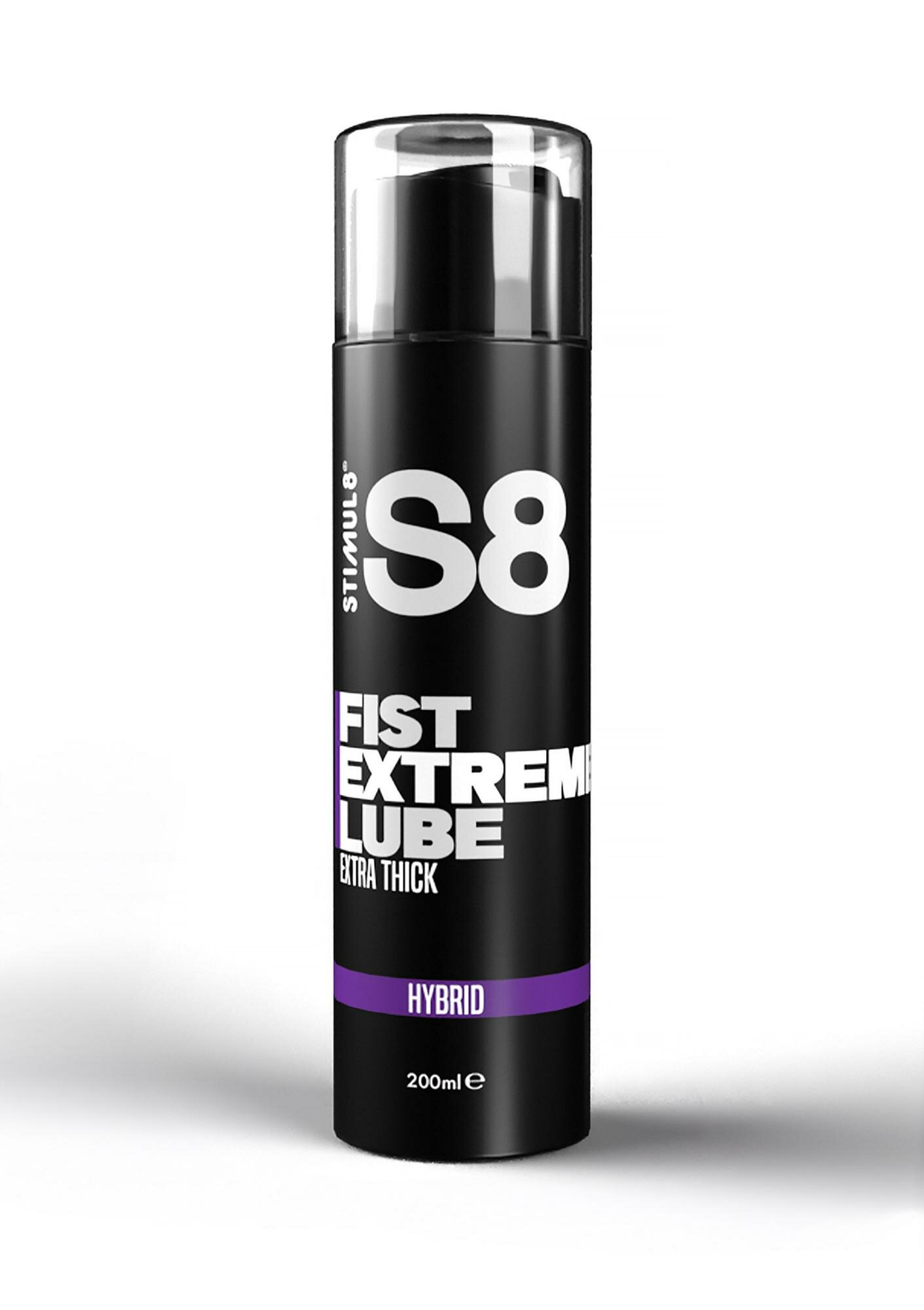 S8 Hybr Extreme Fist Lube - Гель для фистинга на гибридной основе, 200 мл