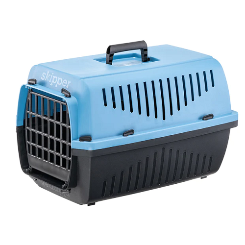 Переноска для животных Ferplast Skipper 1 (48х32х31см) Голубой с черным
