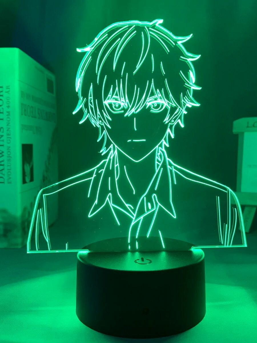 Ночник Аниме Такт Опус - Anime Takt Op. Подарок фанату аниме и манги — декор в комнату с любимыми персонажами, в стиле отаку и японской анимации.