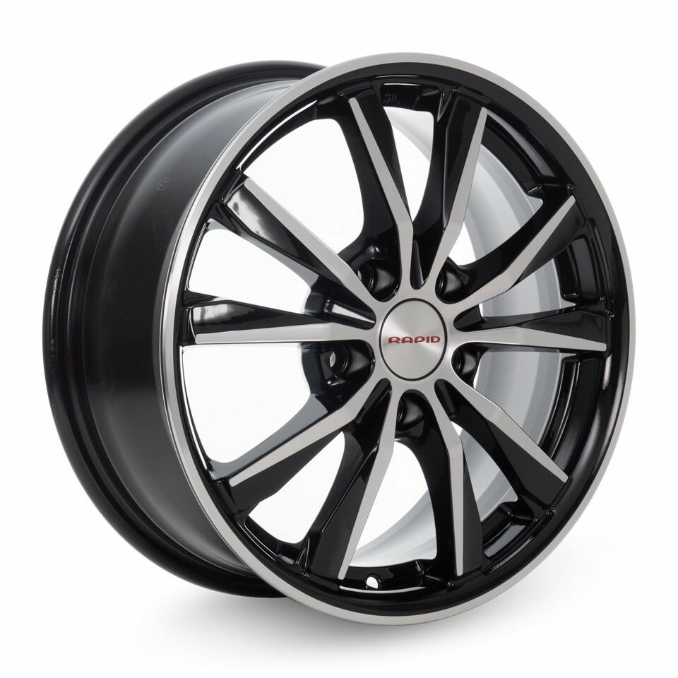 КиК Спайдер-оригинал (КС649) 16x6.5 5x100 et55 dia56.1 Алмаз черный