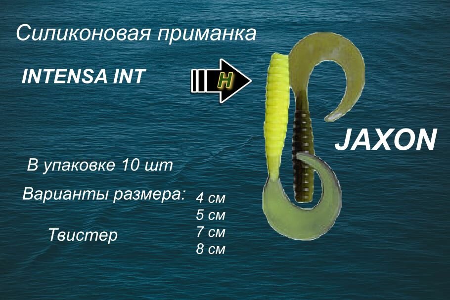 Силиконовая приманка JAXON INTENSA (TG-INT065)