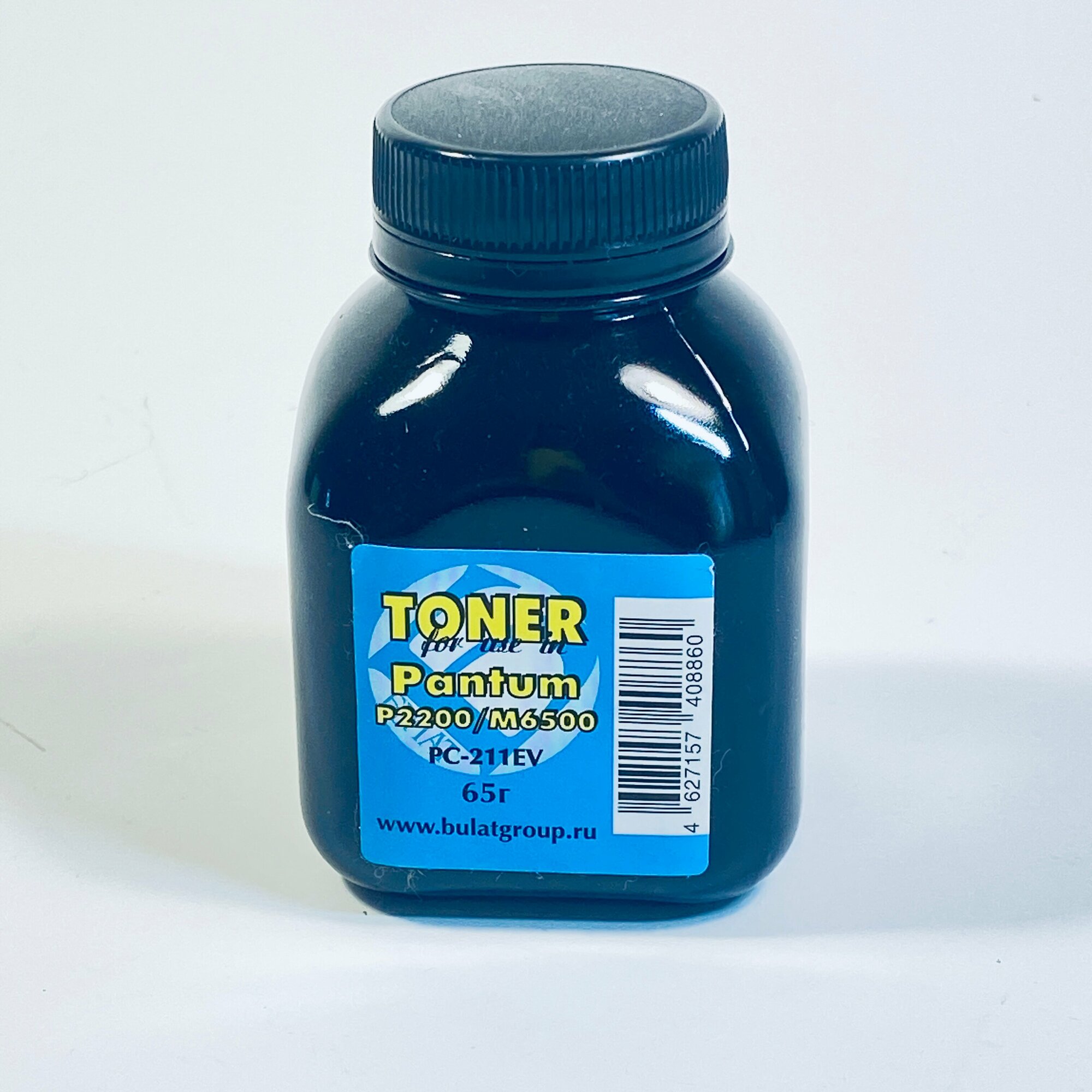 Тонер Pantum, S-Line, для заправки картриджей PC-211EV, PC-212EV (банка 65 гр.), черный, 1600 листов