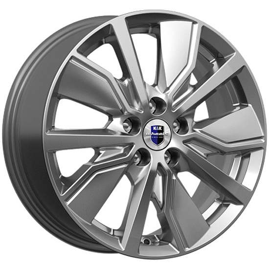Диск K&k Гамбит 6.5x16/5x114.3 D60.1 ET50 дарк платинум