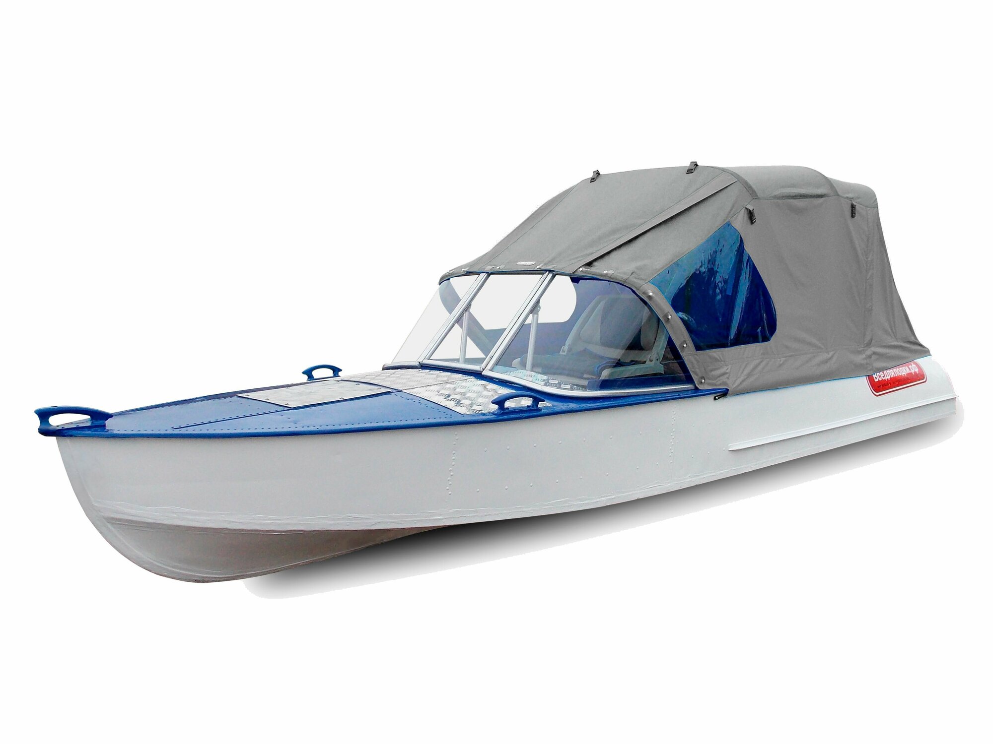 Казанка 1955. Комплект стекло с калиткой, тент, дуги