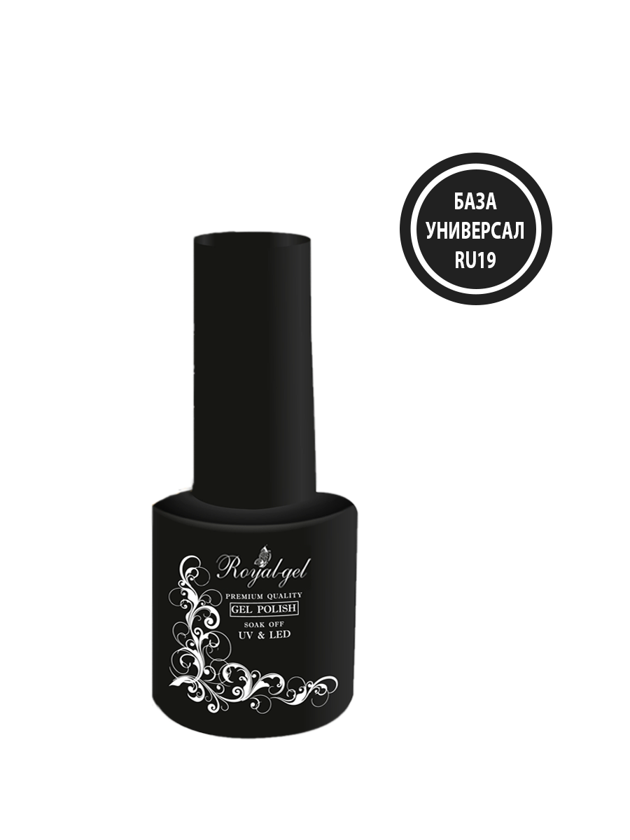 База Royal-gel "Универсал" густая для гель лака и геля 10 мл. RU19