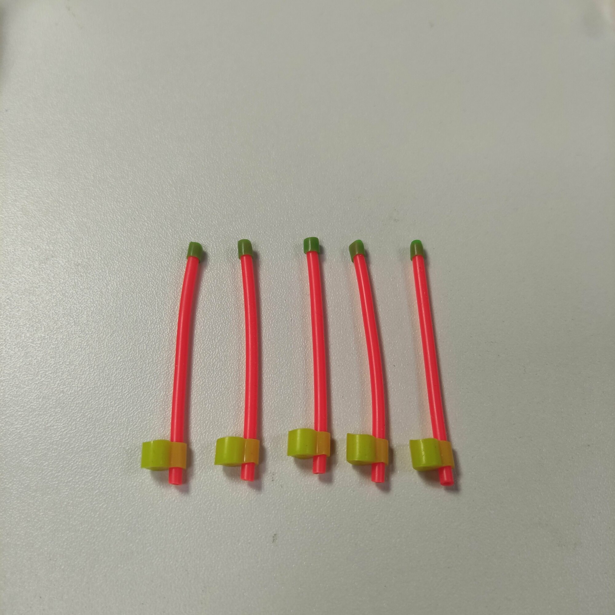 Сторожок кивок силиконовый Спортивный 5.5см 0.2-0.8 гр (5шт)