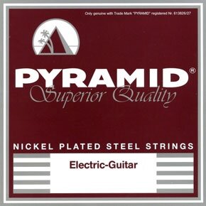 Струны для электрогитары, никелированные, Pyramid D1160 Nickel Plated - (11-60)