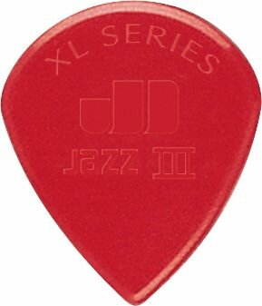 Медиатор Dunlop 47RXLN Jazz III XL, красный, 1.38 мм, 1 шт.