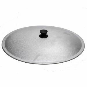 Крышка для казана сковороды саджа 36 см алюминиевая