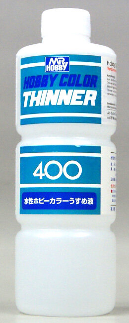 T-111 разбавитель т. м. MR.HOBBY 400мл для водоразбавляемых акриловых красок