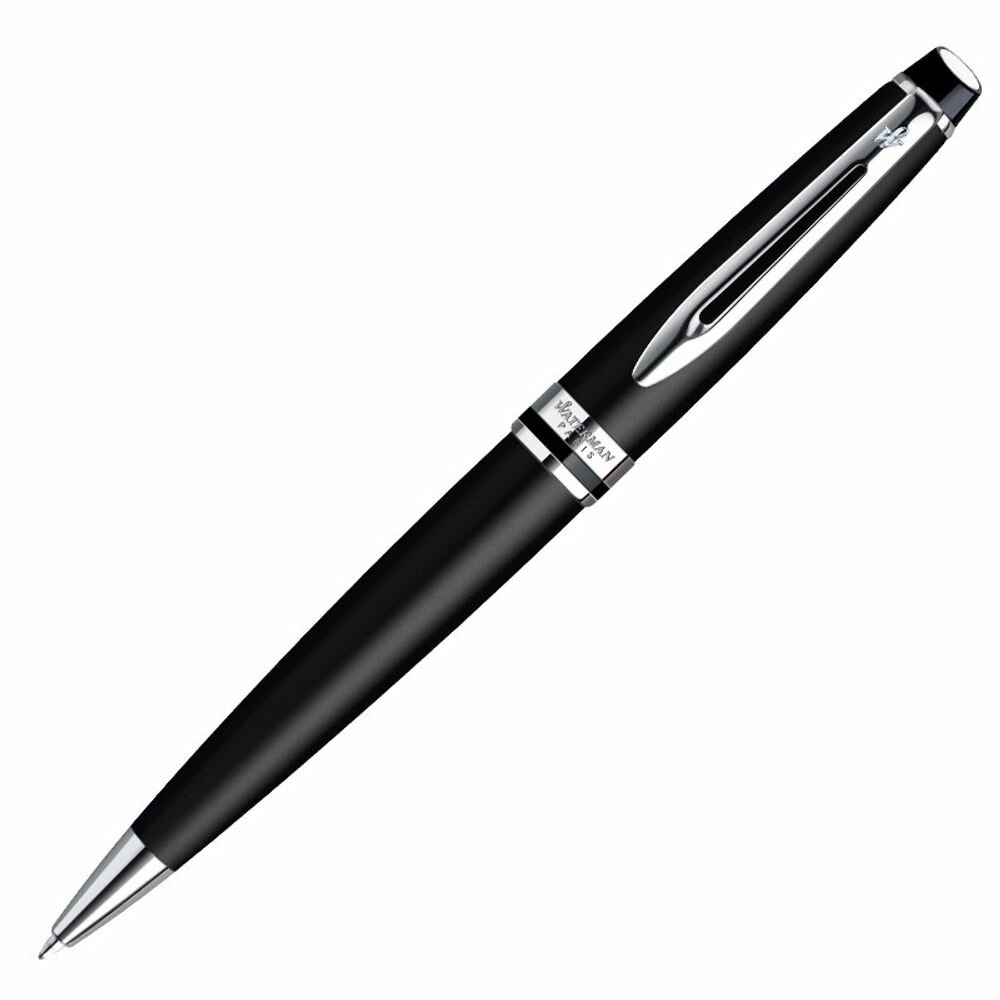 Шариковая ручка Waterman Expert 3, цвет: MattBlack CT, стержень: Mblue S0951900